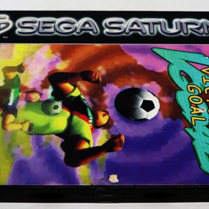 Vintage 1995 90s Sega Saturn Sega Sports International Victory Goal ...