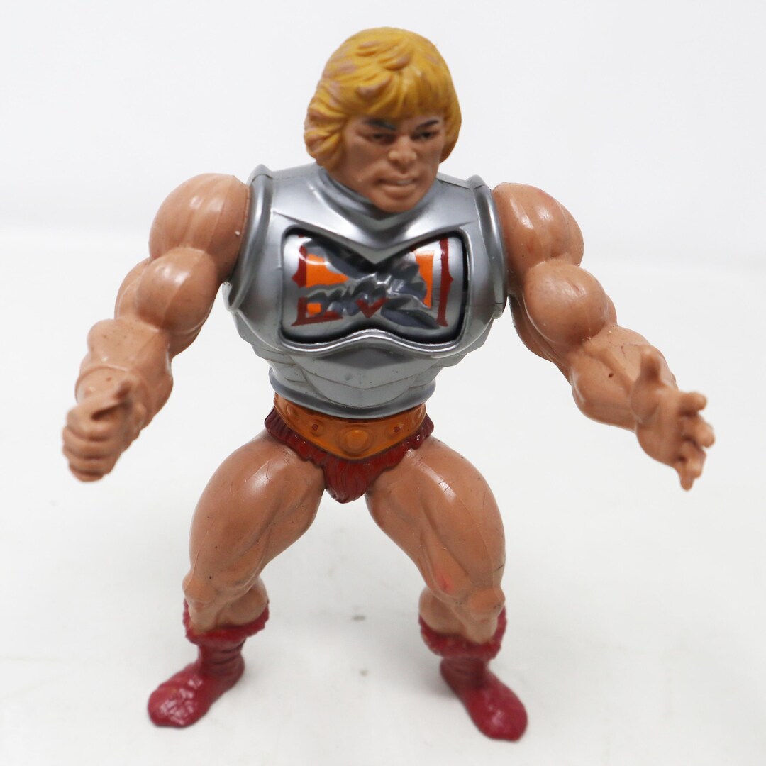 Vintage 1983 80s Mattel MOTU Masters of the Universe Battle Armor He ...