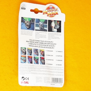 Vintage 1993 90s Bluebird Toys Ideal Mighty Max Dread Heads Scalps ...