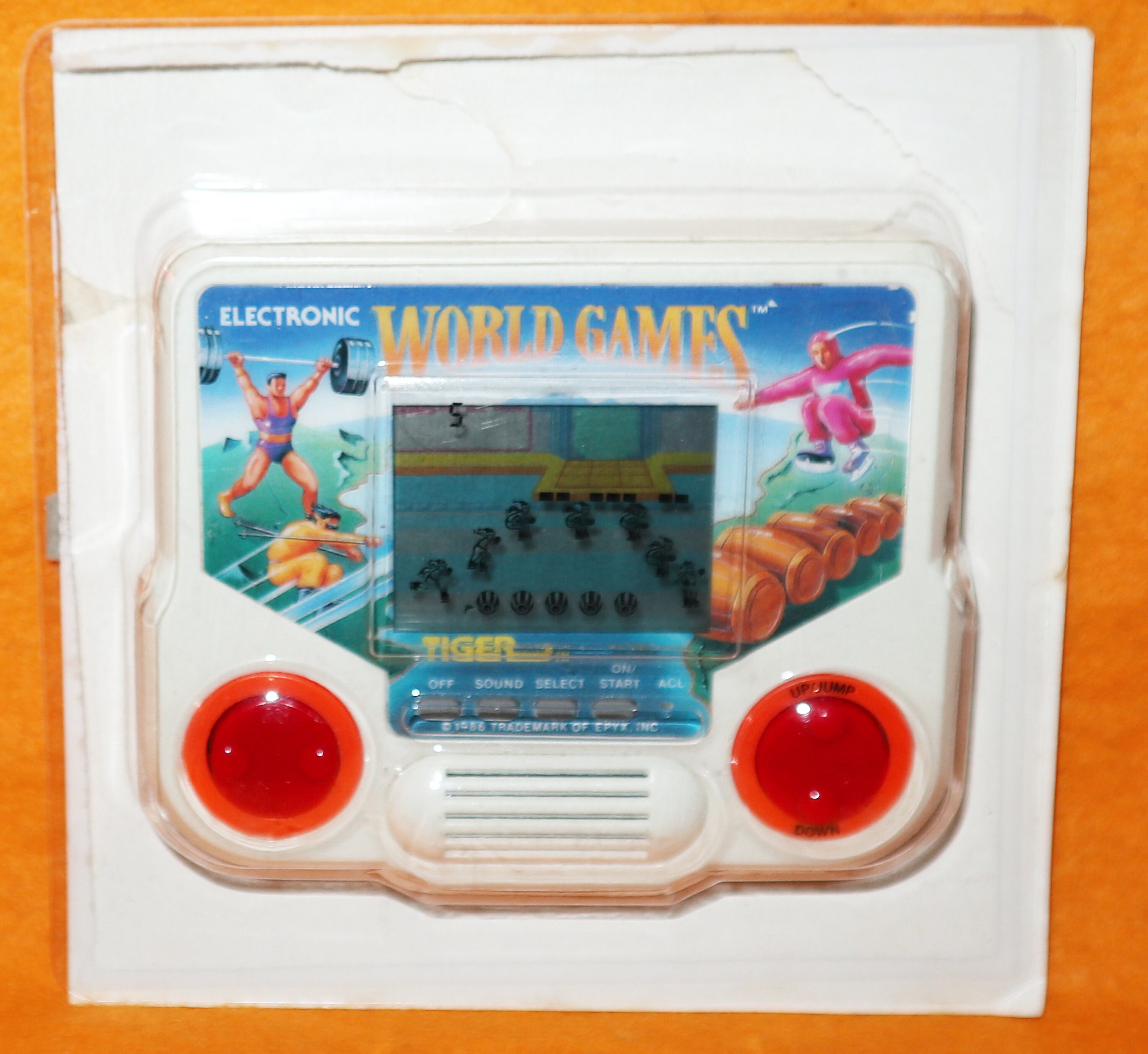 Vintage 1989 80s Tiger Electronic World Games Handheld LCD | Etsy