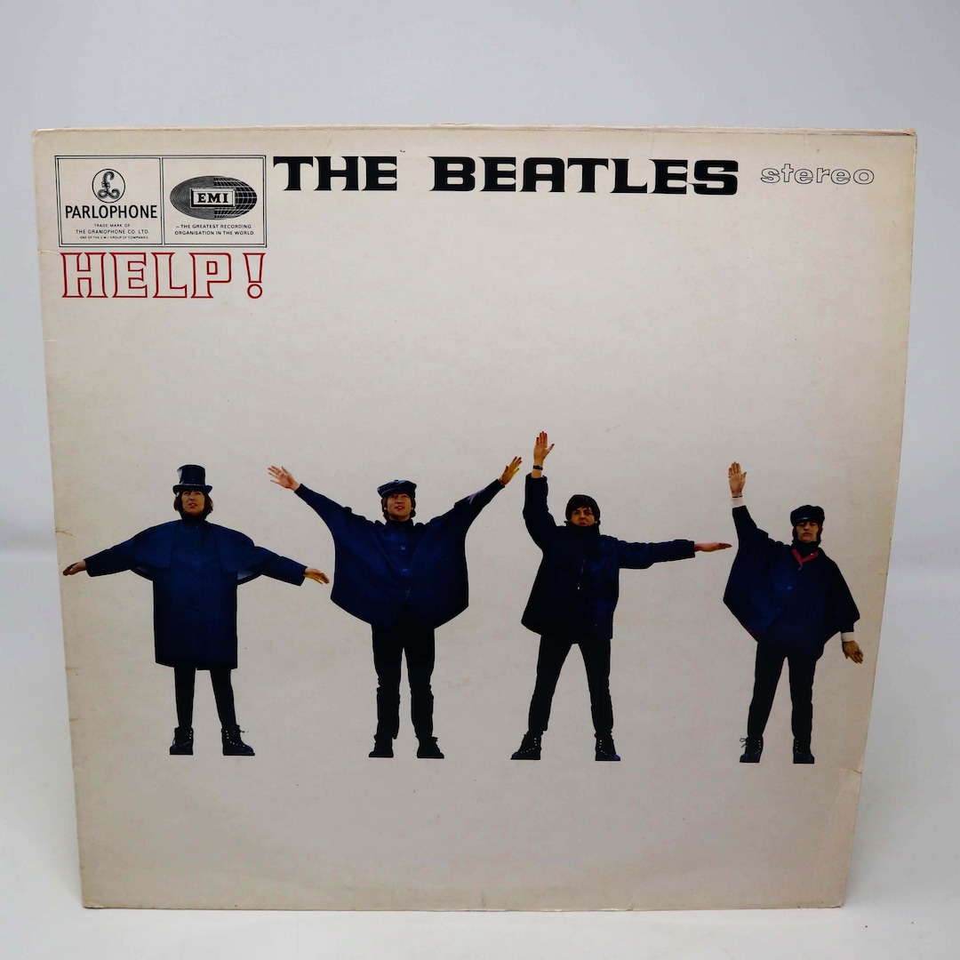 Vintage 1973 70s EMI Parlophone Records the Beatles - Help ! Stereo 12 ...