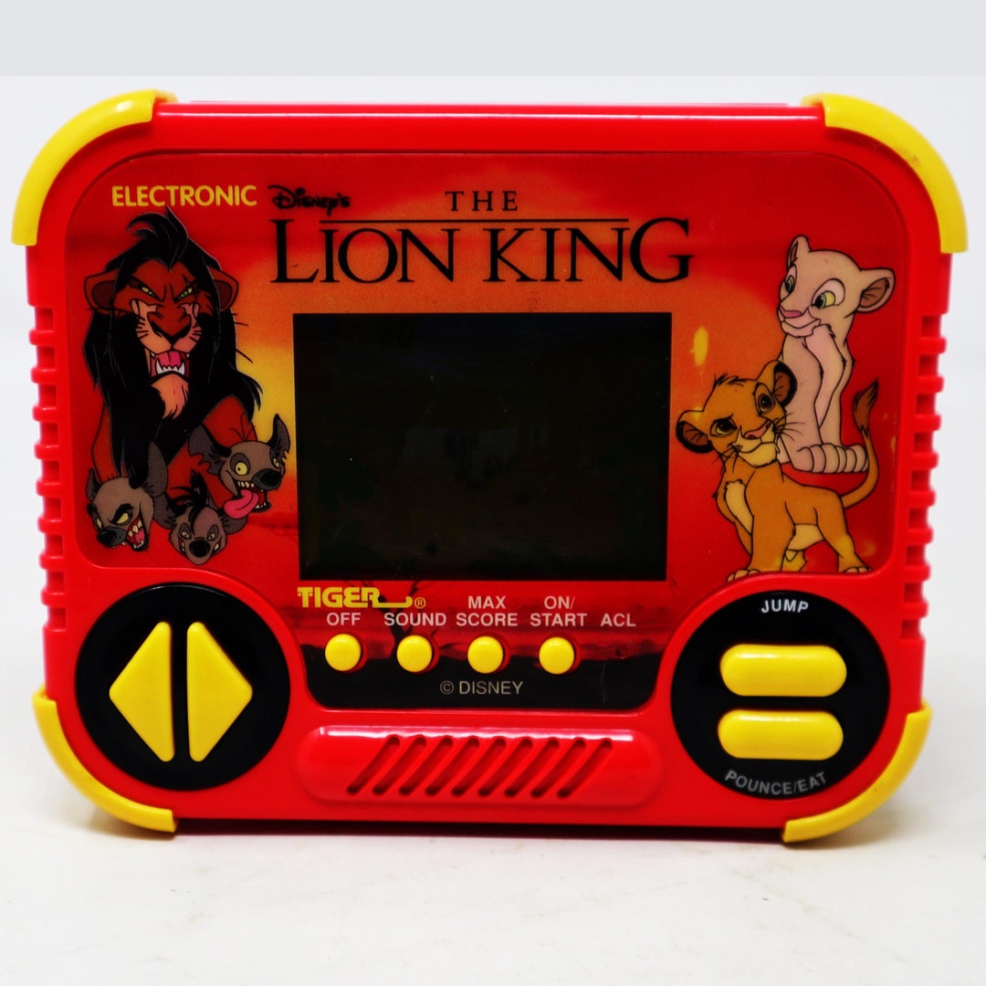 Vintage 1994 90s Tiger Electronics Disney's the Lion King Handheld ...