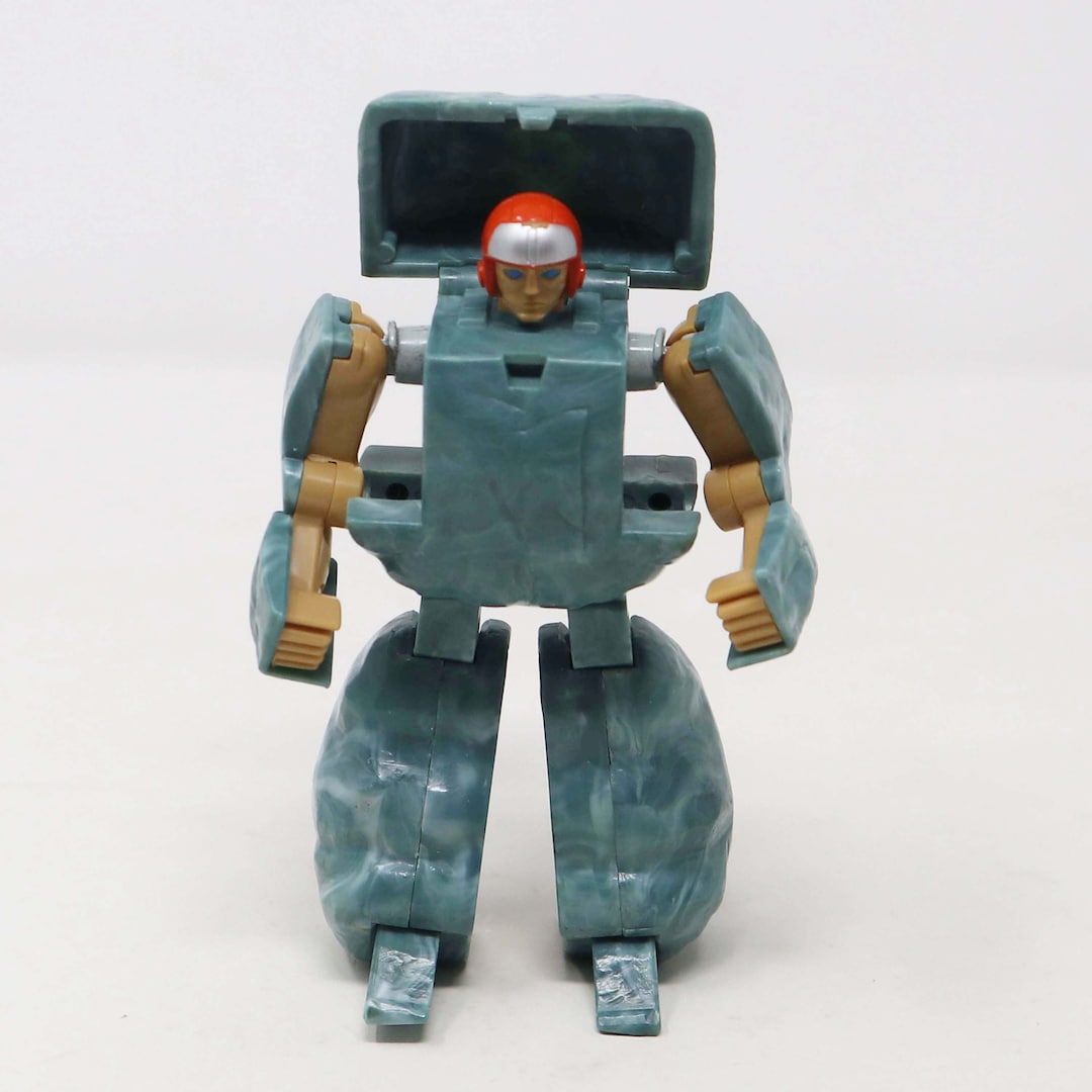 Vintage 1986 80s Tonka Bandai Rock Lords Gobots Boulder (good Rock ...