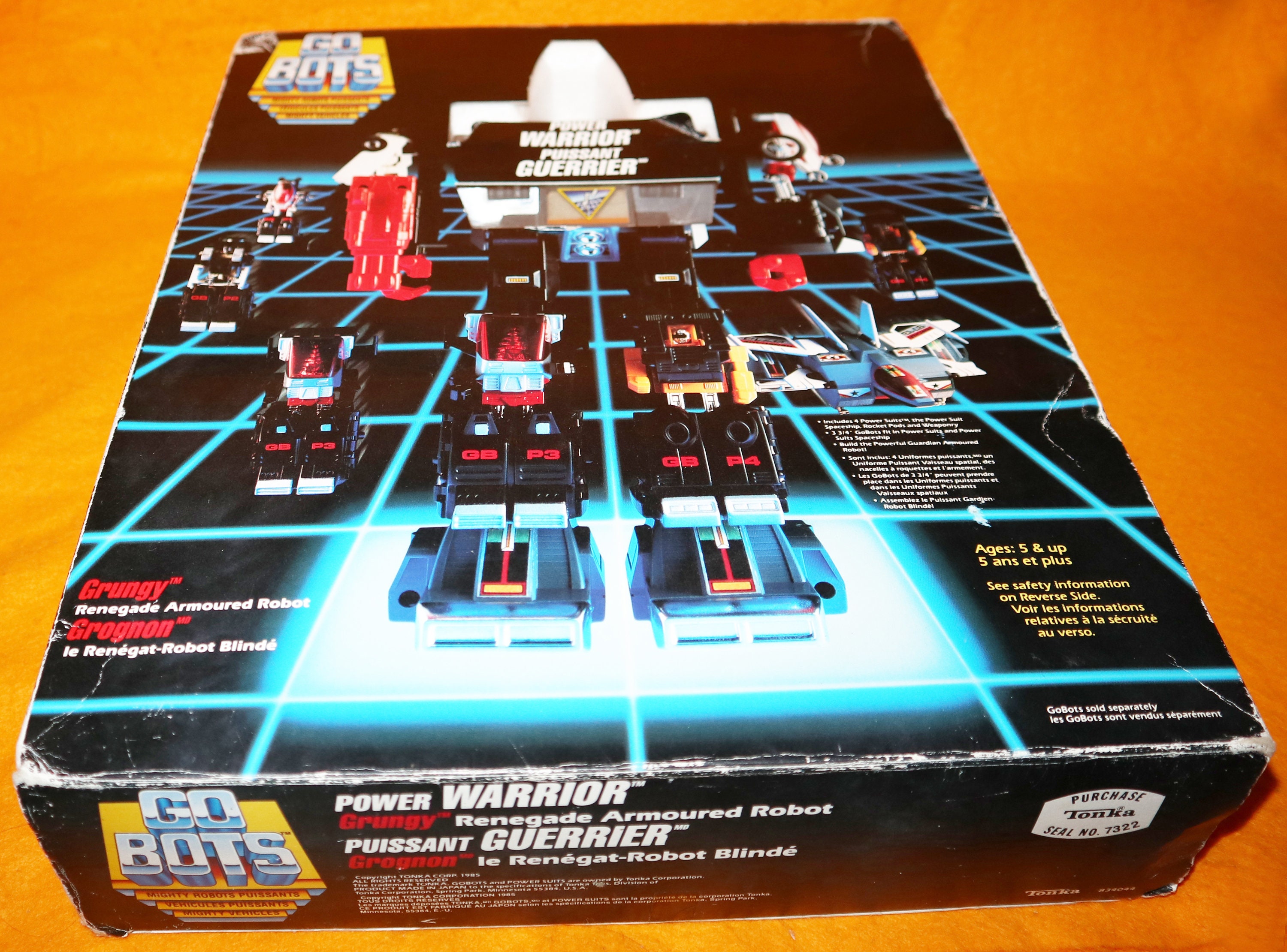 Vintage 1985 80s Tonka Gobots go Bots Power Warrior Grungy | Etsy
