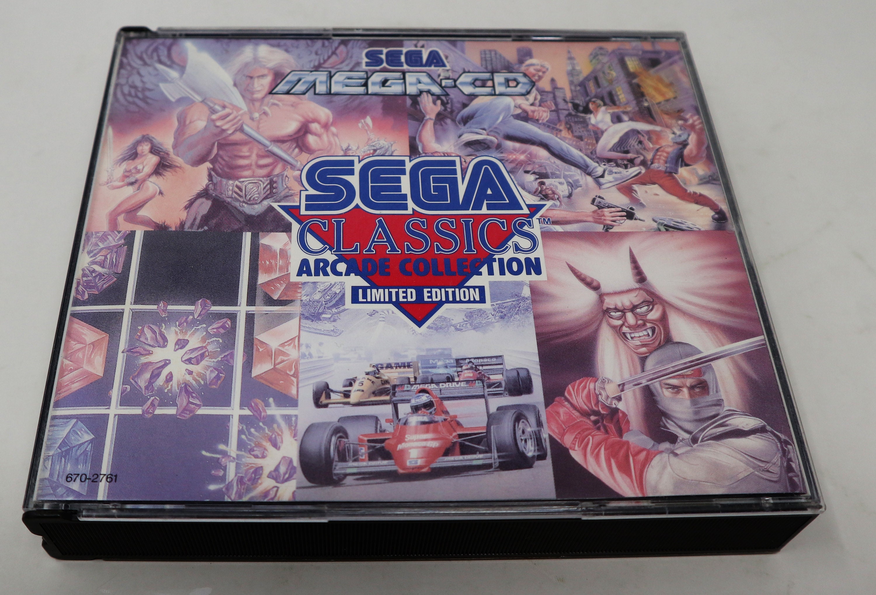 Vintage 1992 90s Sega Mega-cd System Sega Classics Arcade - Etsy