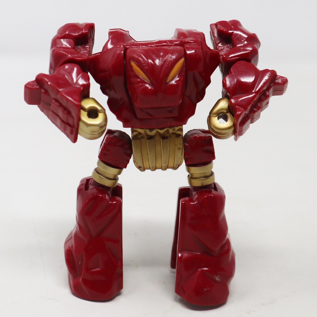Vintage 1986 80s Bandai Rock Lords Gobots Brimstone (evil Rock Warrior ...