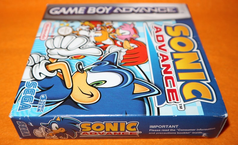 Vintage 2001 Nintendo Game Boy Advance Compact Video Game | Etsy