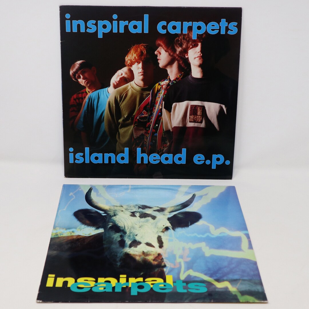 Vintage 1990 90s Mute Records Inspiral Carpets - Island Head 12" E.P ...