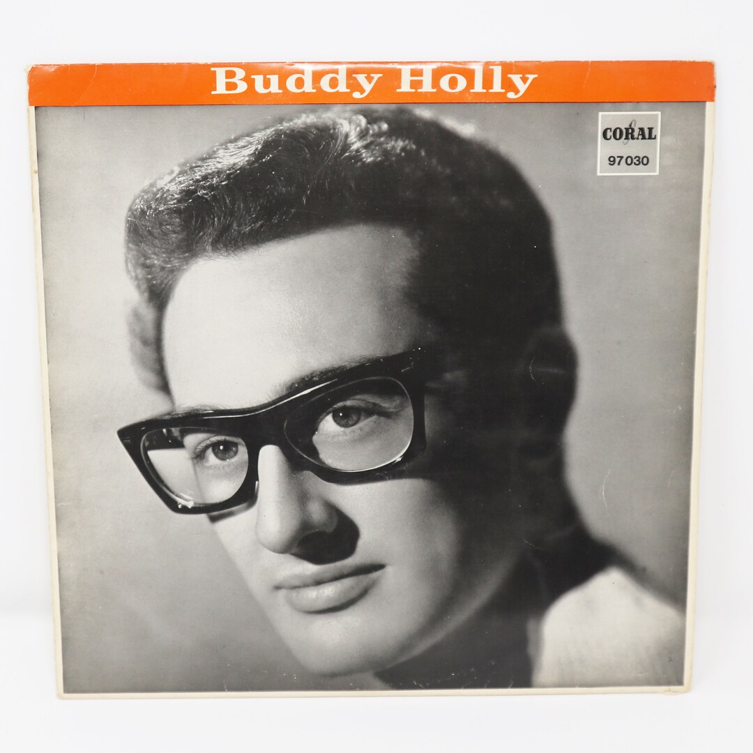 Vintage 1963 60s Coral Records Buddy Holly Buddy Holly 12 LP Album ...