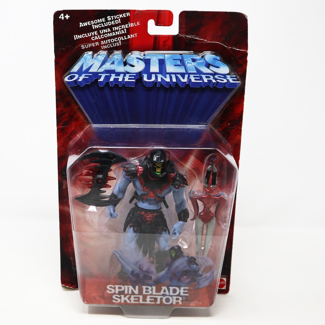 2002 Mattel He-man MOTU Masters of the Universe Modern Series Spin ...