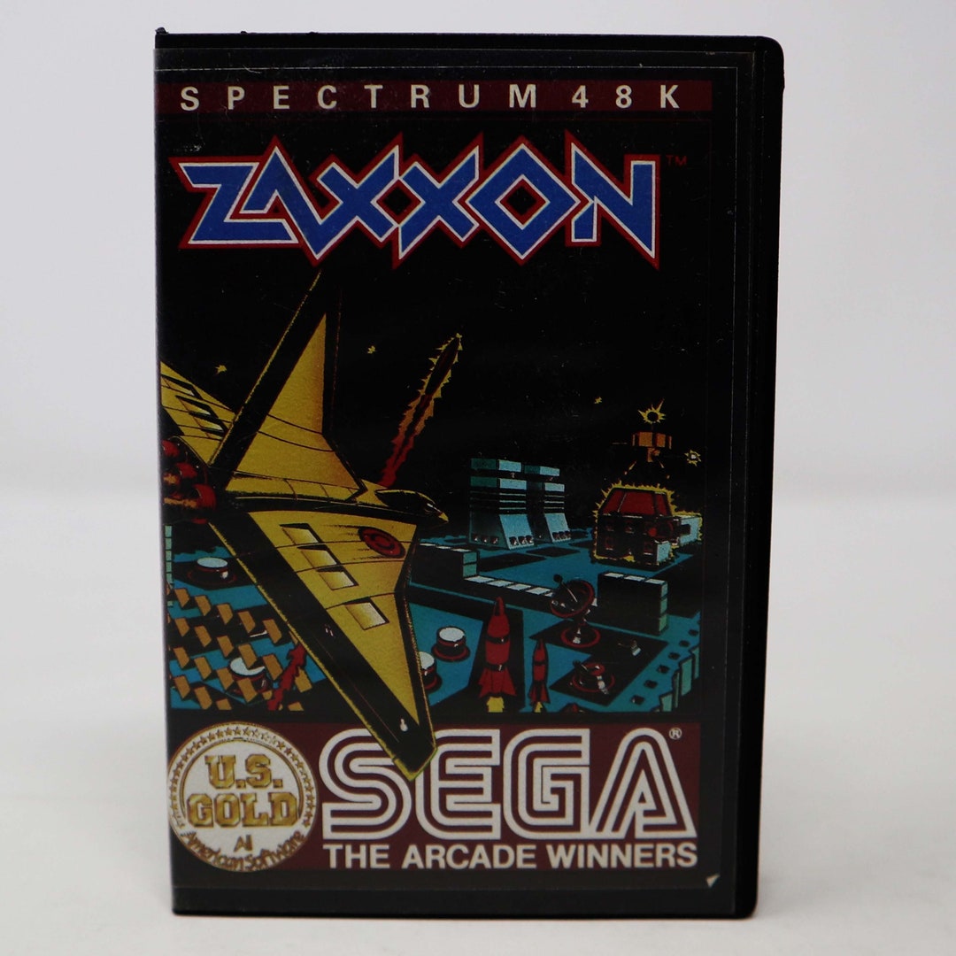 Vintage 1983 80s Spectrum 48K Sega Zaxxon Cassette Tape Video Game - Etsy