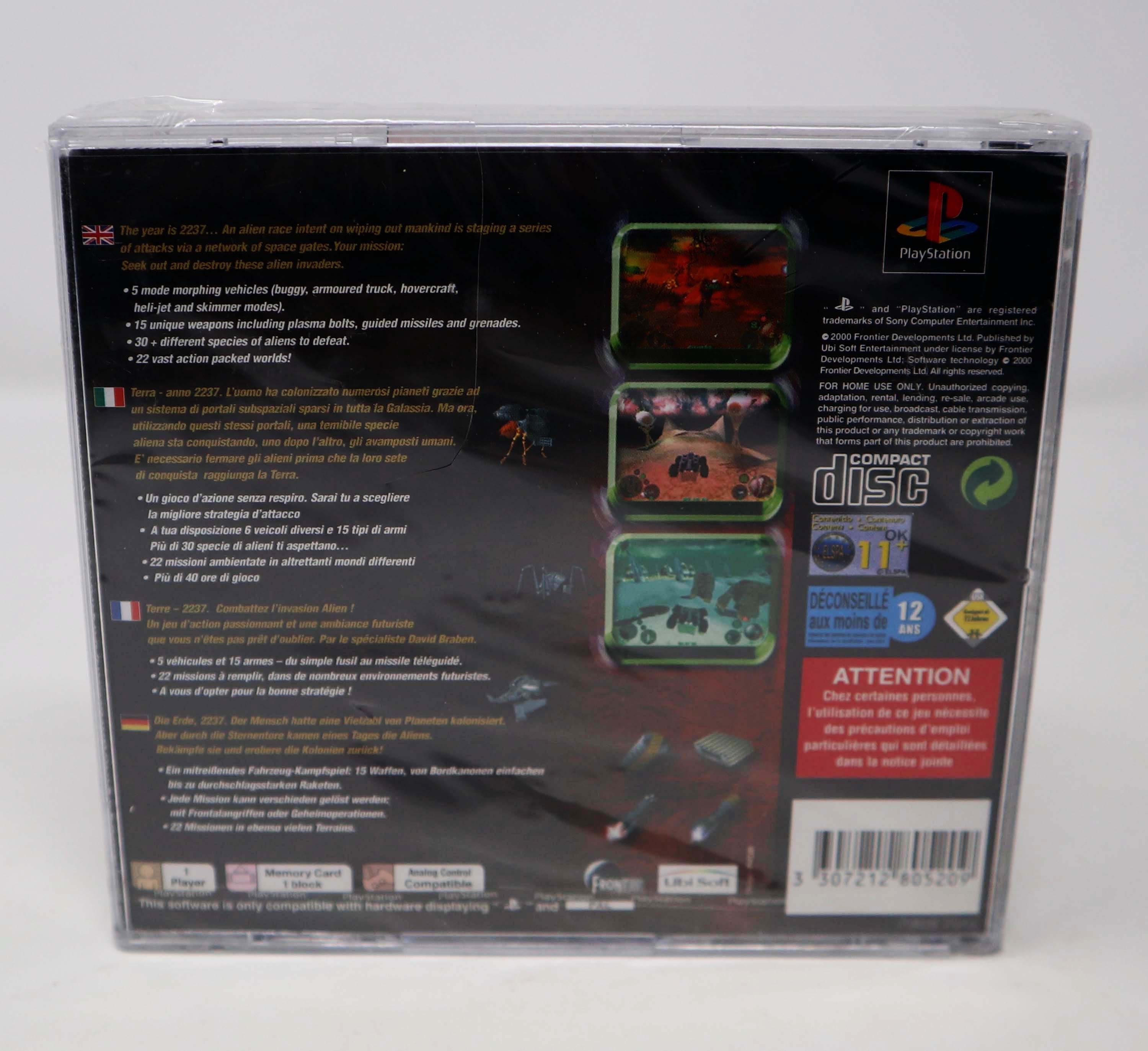 Vintage 2000 Sony Playstation 1 PS1 Infestation Video Game - Etsy