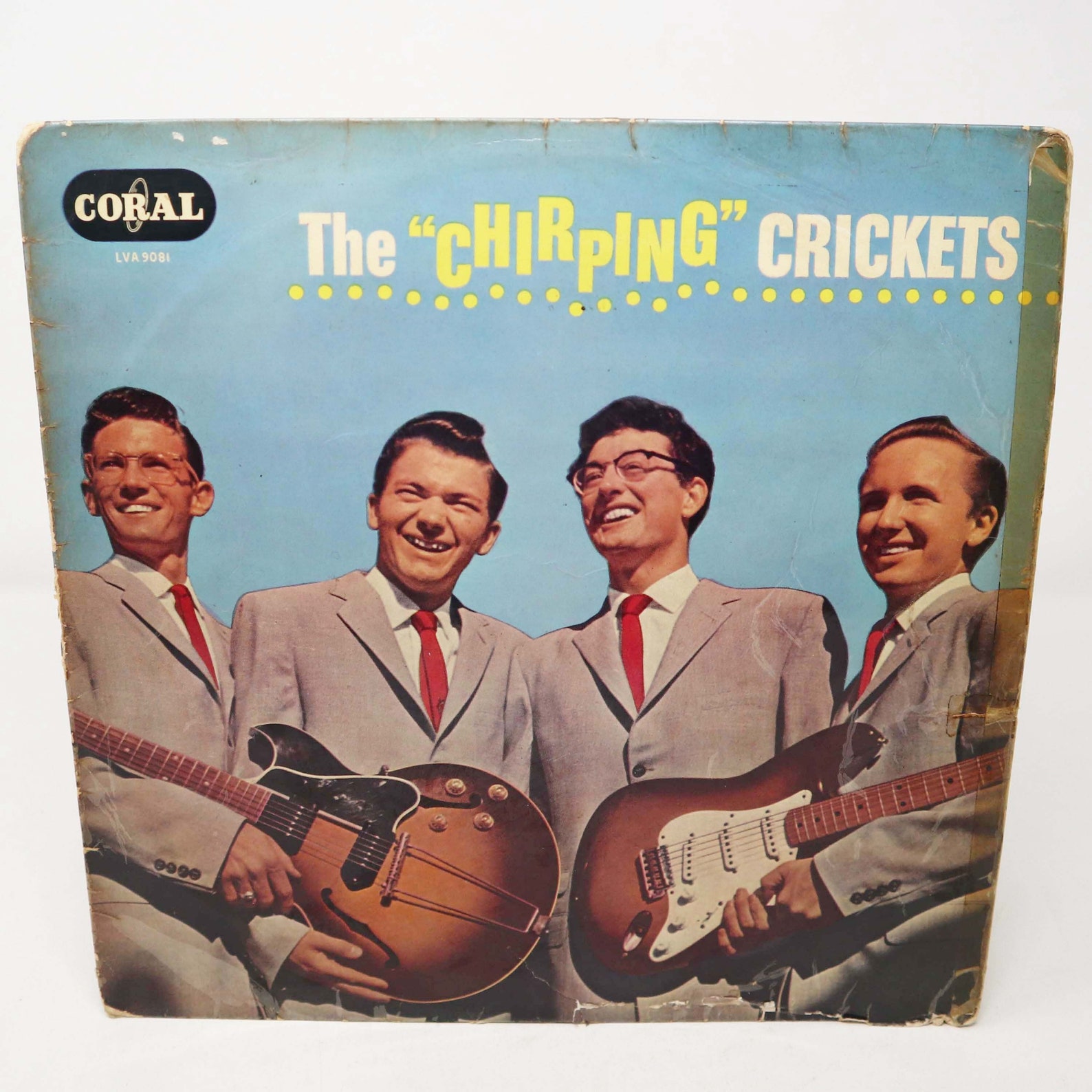 Vintage 1958 50s Coral the Crickets - the "chirping" Crickets 12" LP ...