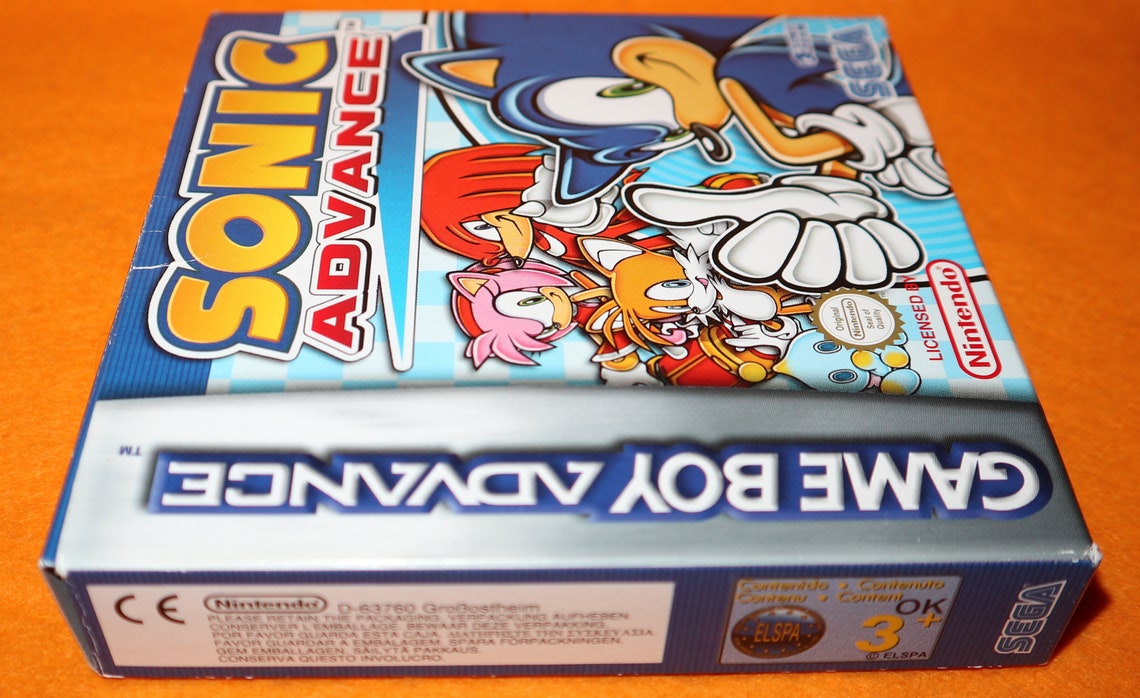 Vintage 2001 Nintendo Game Boy Advance Compact Video Game | Etsy