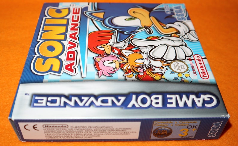 Vintage 2001 Nintendo Game Boy Advance Compact Video Game | Etsy