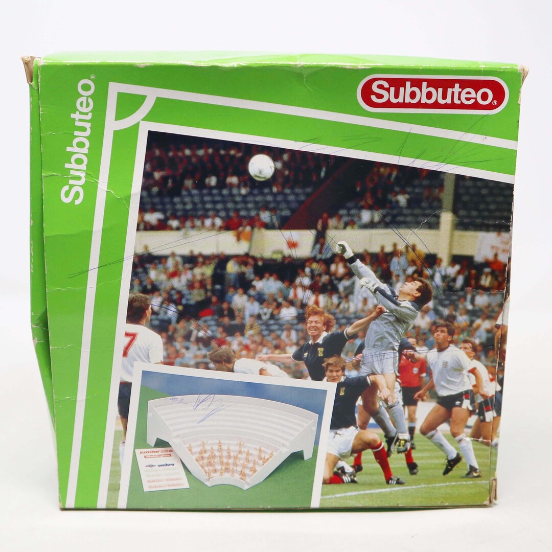 Vintage Waddington Subbuteo the Football Game Table Soccer Stadium ...