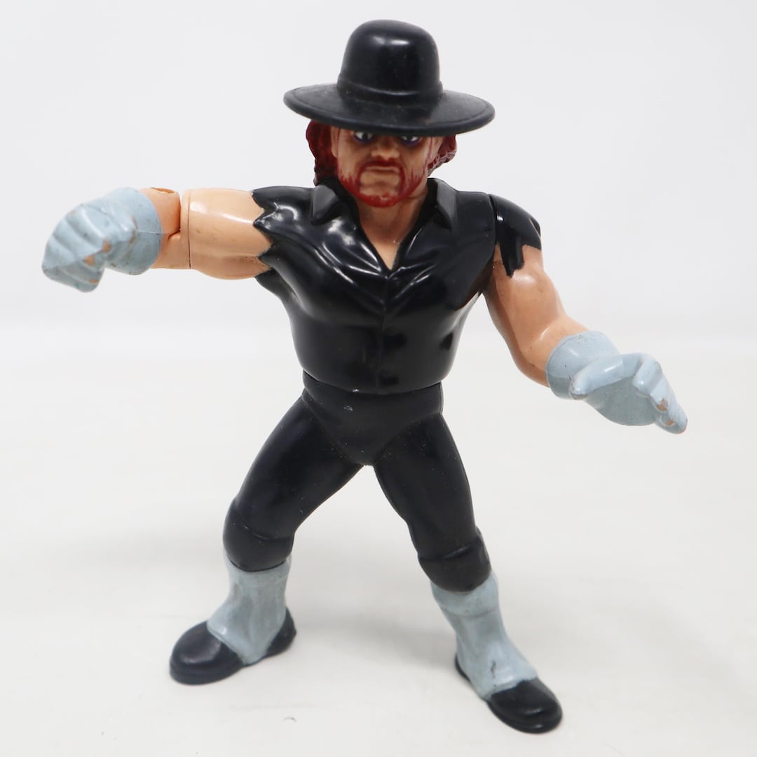 Vintage 1991 90s Hasbro WWF Wrestling Series 4 the Undertaker With ...
