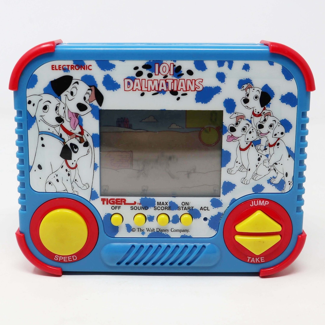 Vintage 1992 90s Tiger Electronic 101 Dalmations Handheld LCD Video ...
