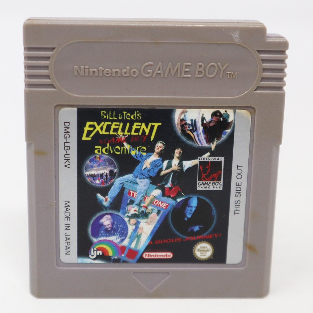 Vintage 1990s Game Boy Compact Video Game System Bill & Ted's Excellent ...