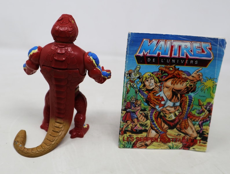 Vintage 1985 80s Mattel MOTU He-man Masters of the Universe Rattlor ...