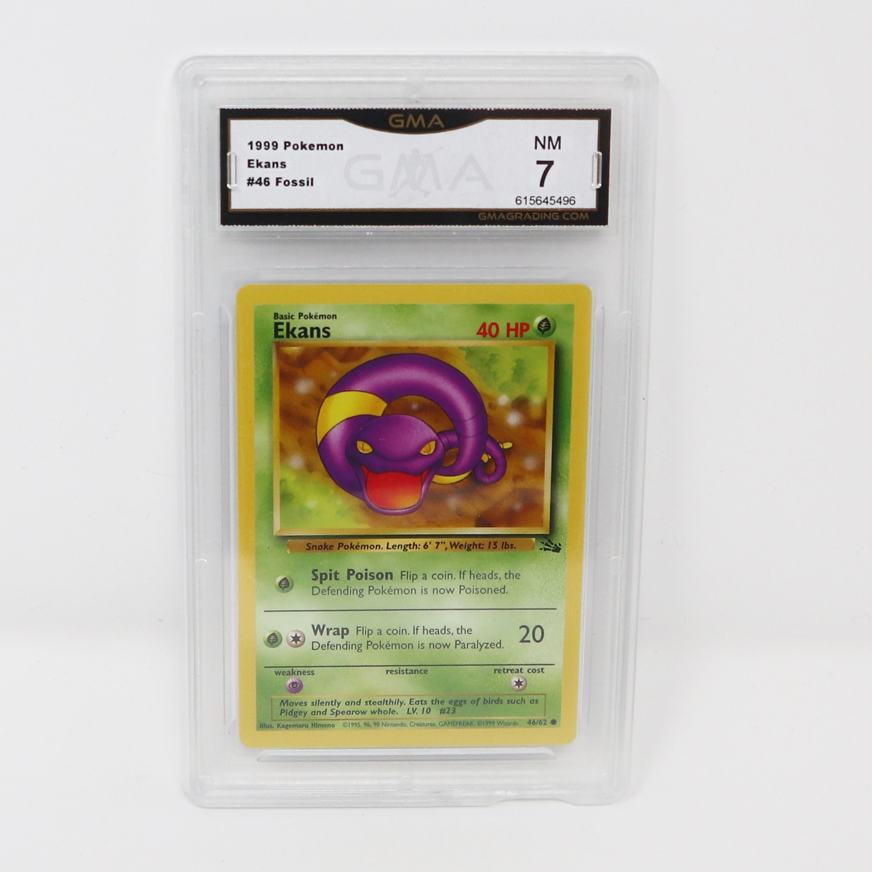 Ekans Pokemon Card