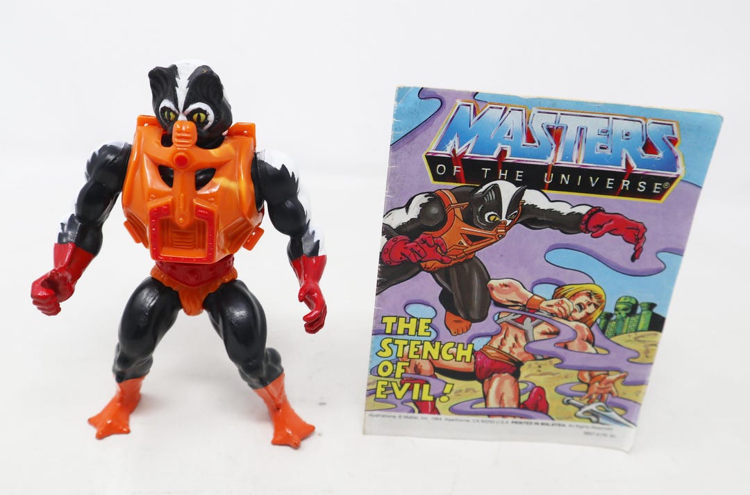 Vintage 1981 80s Mattel He-man MOTU Masters of the Universe Stinkor ...