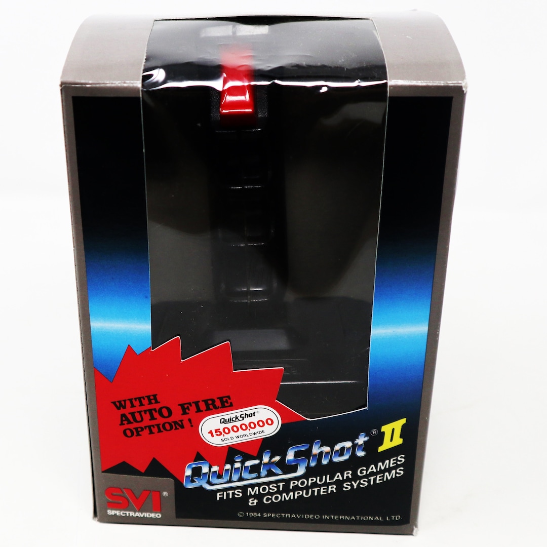 Vintage 1984 80s Spectravideo Quickshot II Deluxe Joystick Controller ...