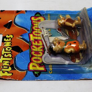 Vintage 2000 Hanna Barbera Pocketoons the Flintstones Collectable Fred ...