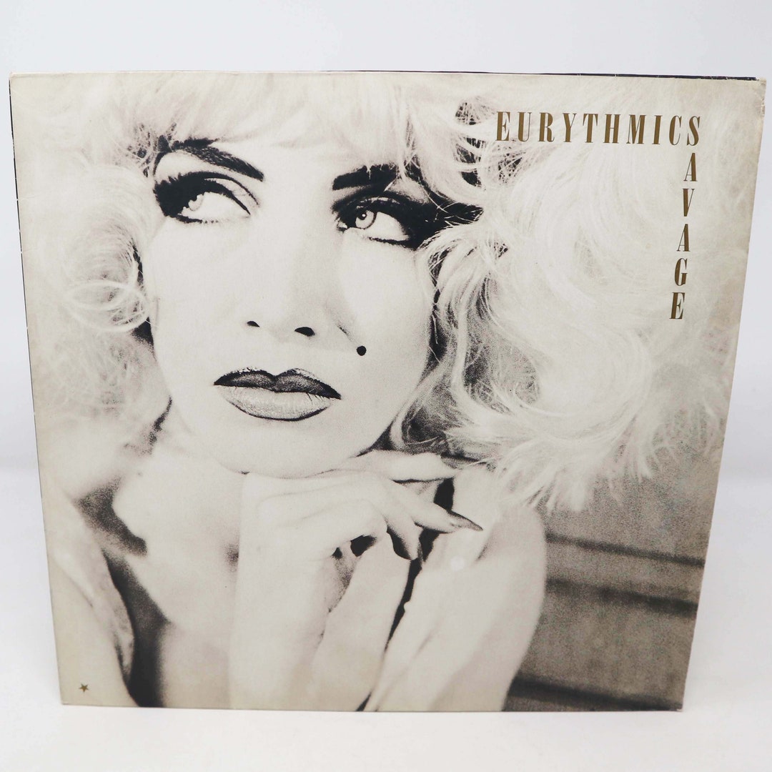 Vintage 1987 80s RCA Records Eurythmics - Savage UK & Europe 12" LP ...