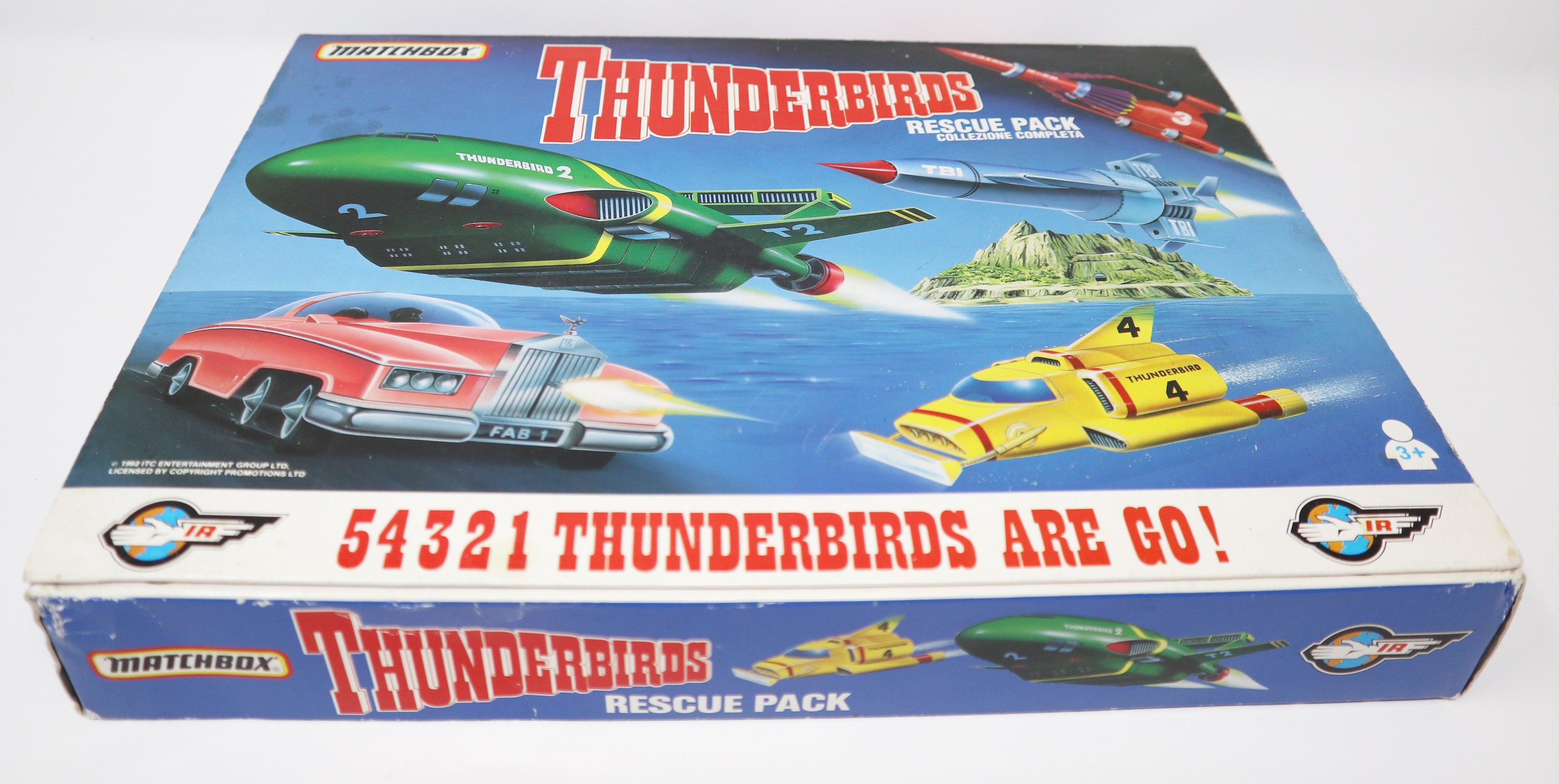 Vintage 1993 Matchbox Thunderbirds Rescue Pack Vehicle Set | Etsy