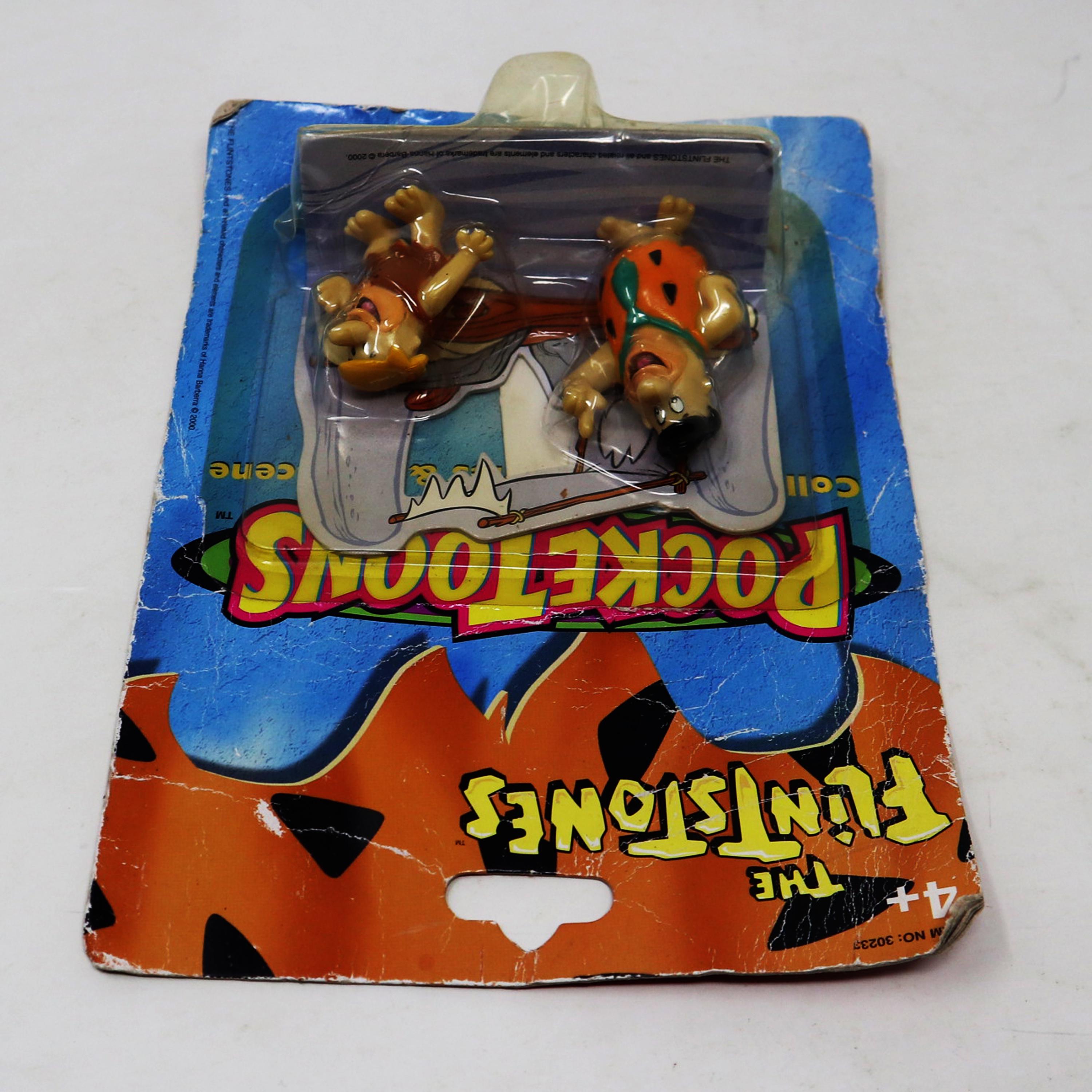 Vintage 2000 Hanna Barbera Pocketoons the Flintstones Collectable Fred ...