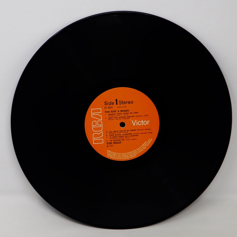 Vintage 1970 70s RCA Elvis Presley - From Elvis in Memphis 12" LP Album ...