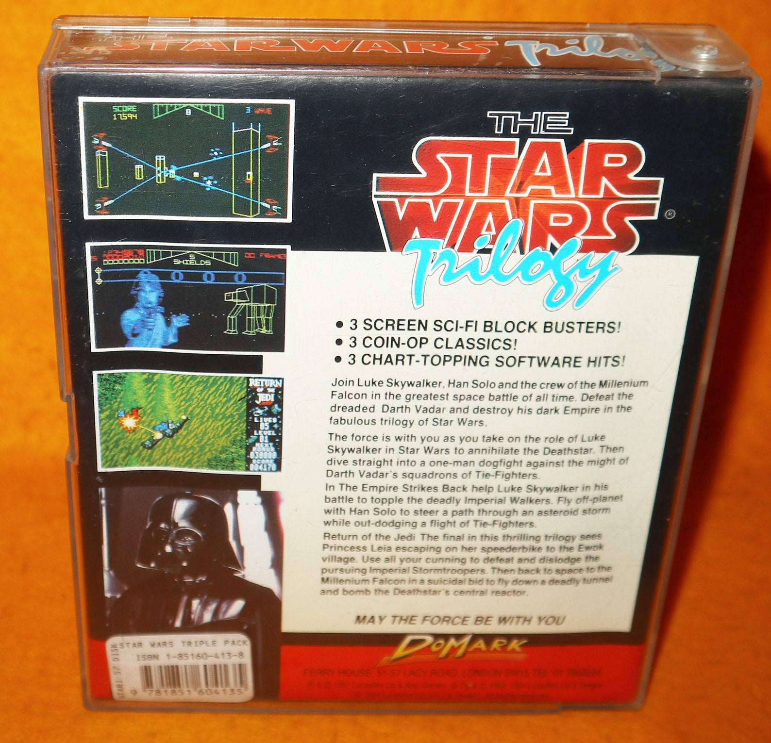 Vintage 1988 80s Atari ST the Star Wars Trilogy 3 Video Games - Etsy