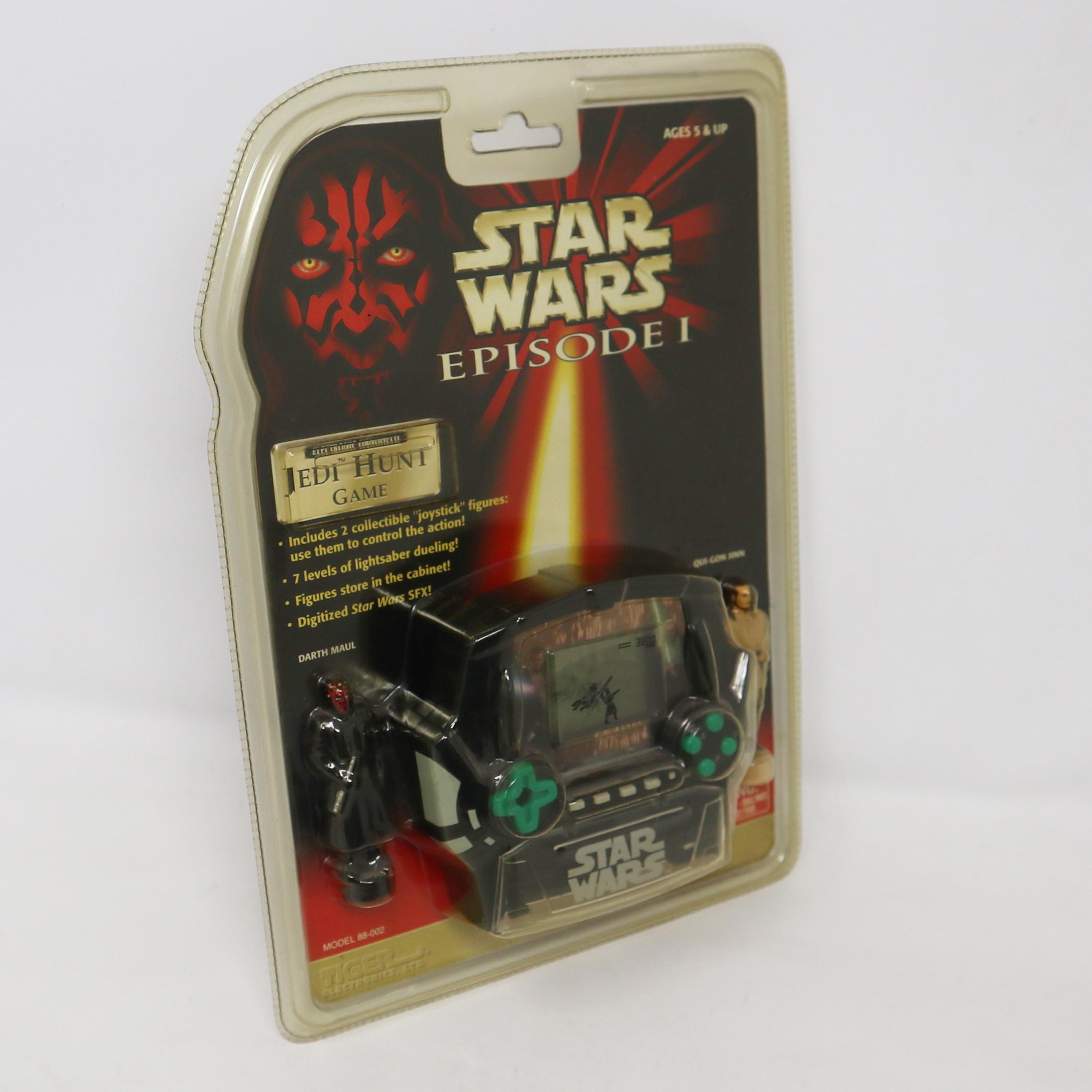 Vintage 1999 90s Tiger Electronic Star Wars Episode I Jedi Hunt 3D ...