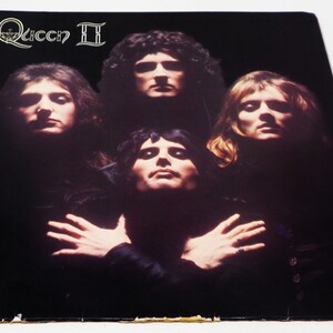 Vintage 1974 70s EMI Records Queen - Queen II LP Album Vinyl Record Uk ...