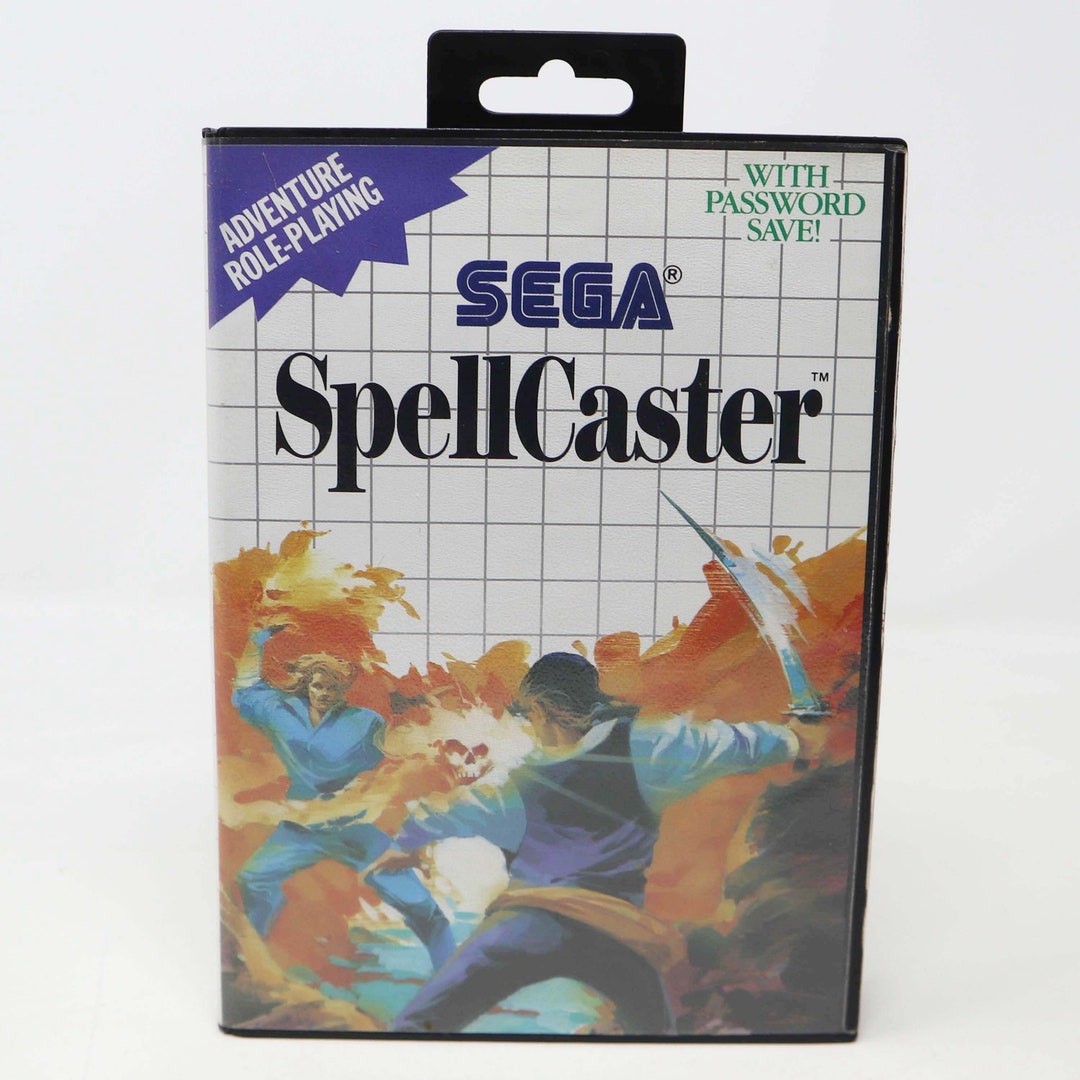 Vintage 1989 80s Sega Master System Spellcaster Spell Caster - Etsy