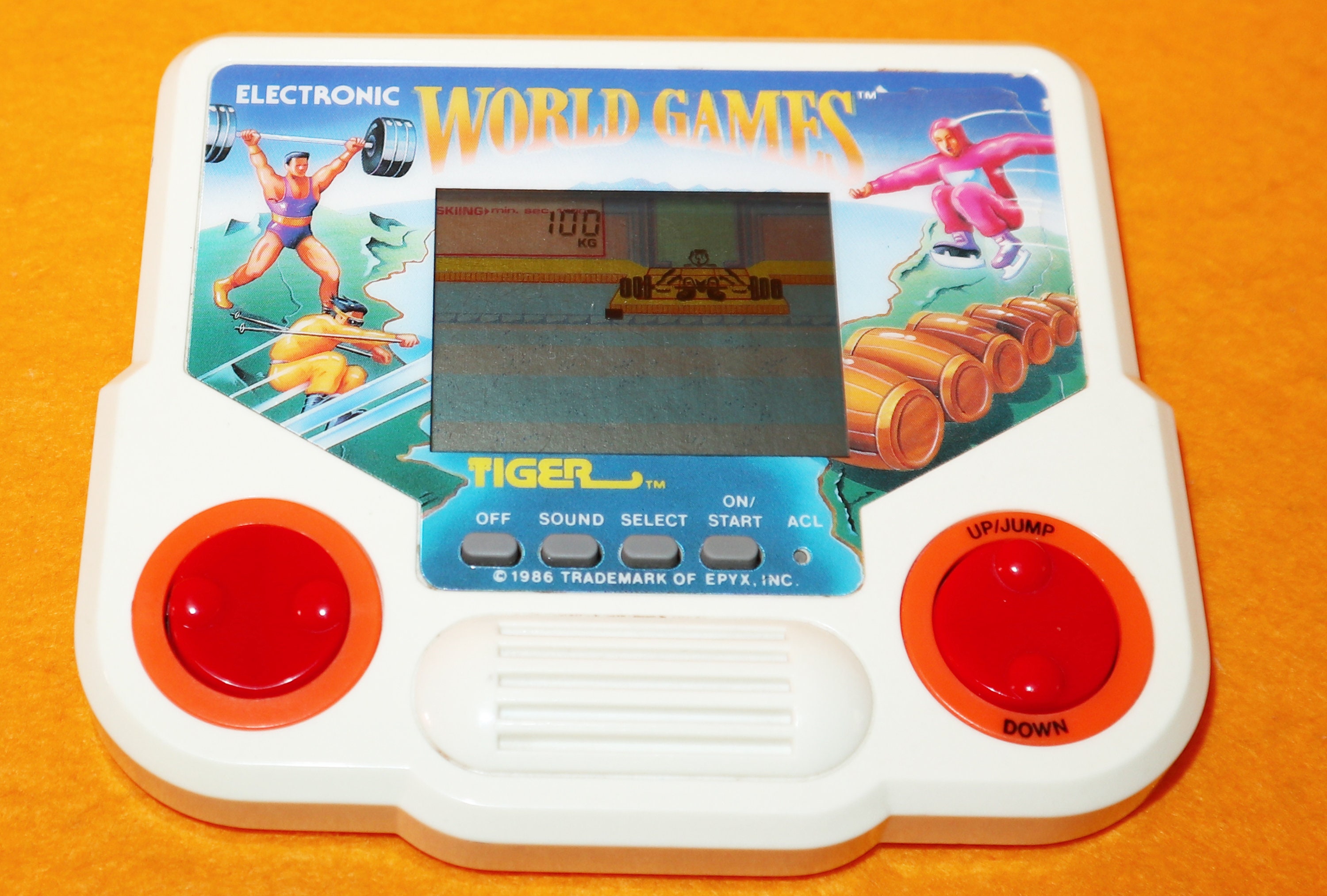 Vintage 1989 80s Tiger Electronic World Games Handheld LCD | Etsy
