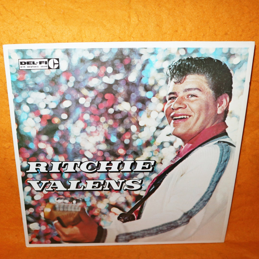 Vintage 1987 80s Del-fi Records Ritchie Valens - Ritchie Valens 12" LP ...
