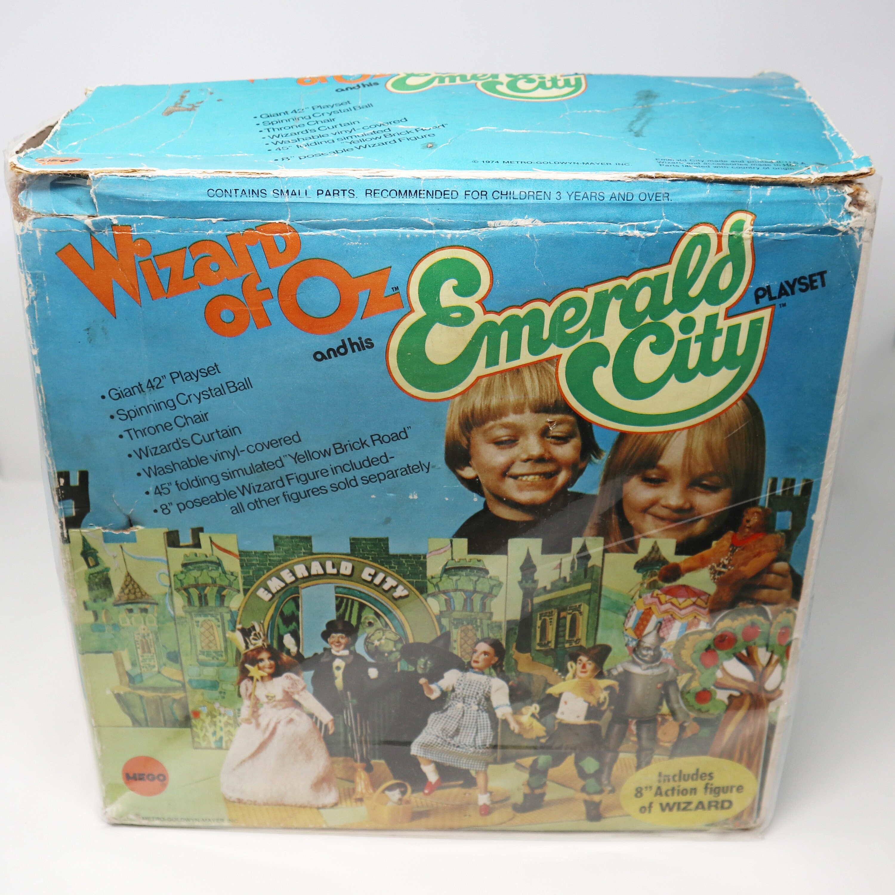 Vintage 1974 70s Mego Wizard of Oz and His Emerald City | Etsy