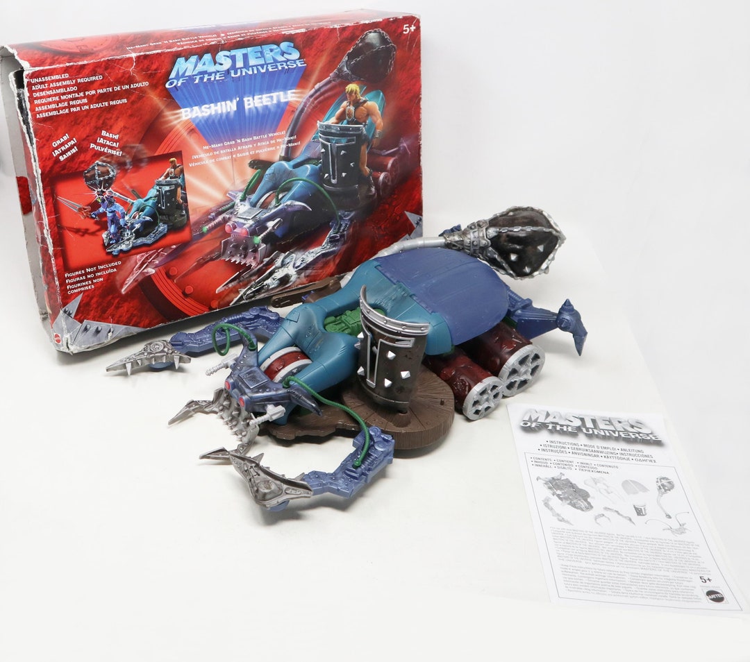 2002 Mattel Masters of the Universe MOTU Modern Series He-man Bashin ...