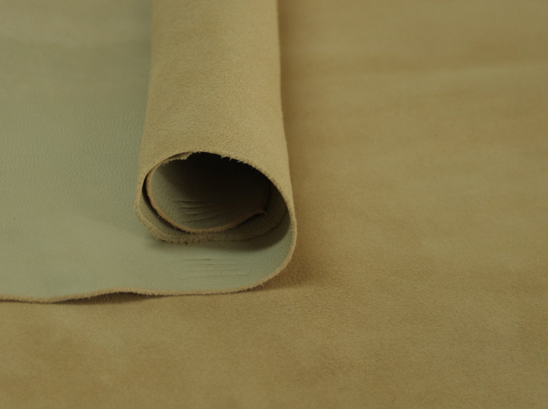 Goatskin Suede Leather With Velvety Effect, Ideal for Women's Suede ...