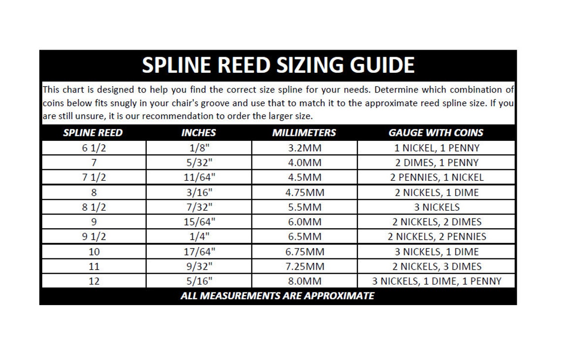 Pre-woven Cane Webbing Spline (6 Ft.) - Etsy