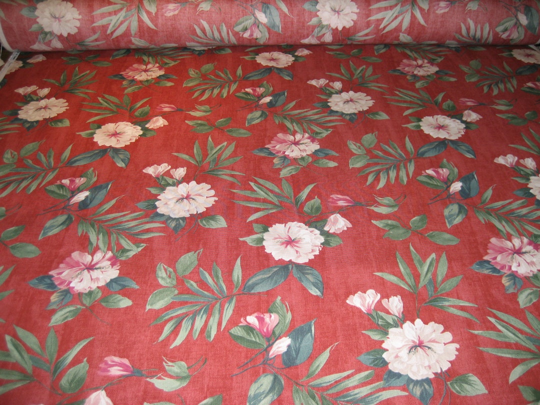 Outdoor Upholstery Fabric: Translucent Cinnabar - by the Yard - Etsy