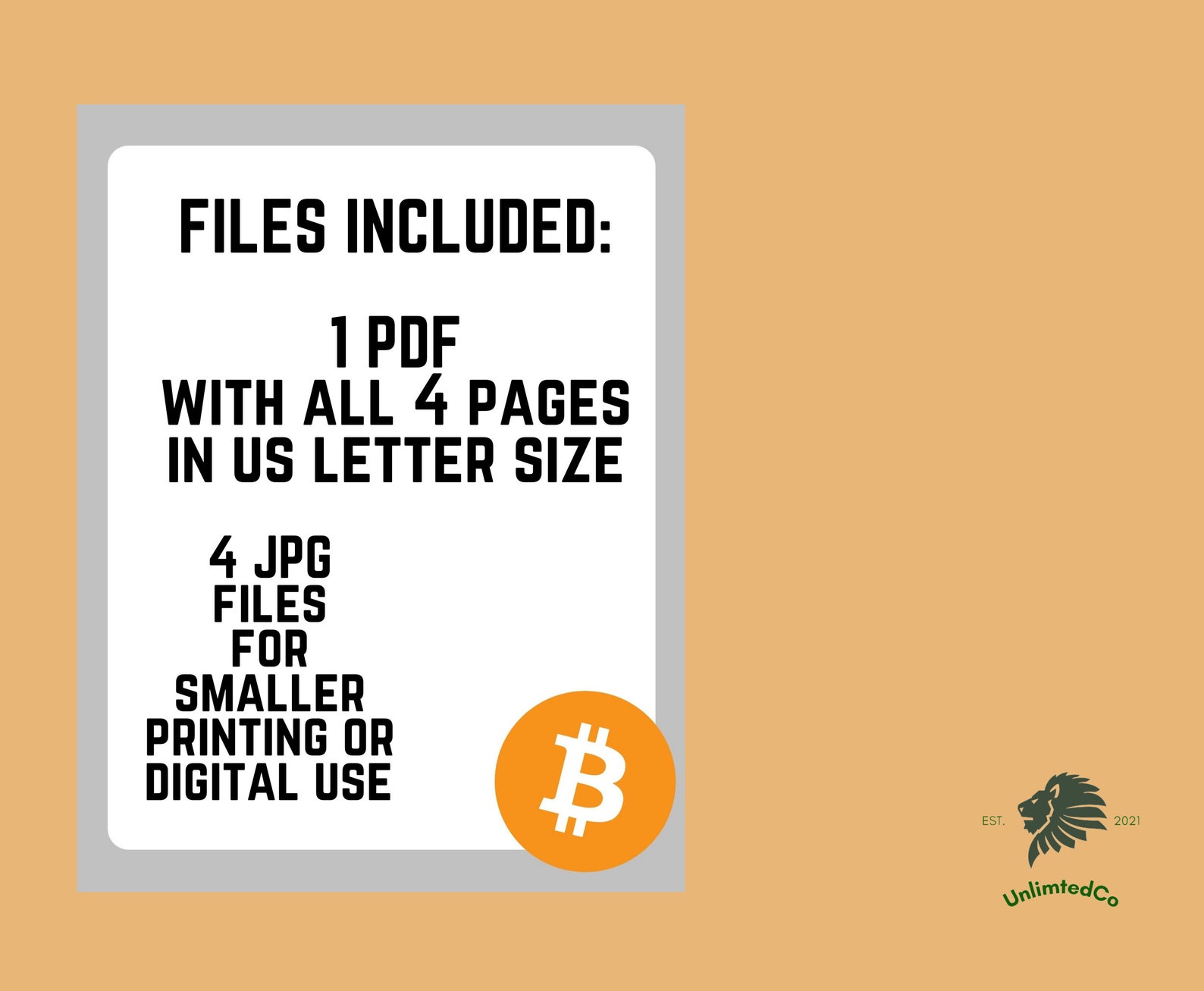 Printable Stationery Set US Letter Size PDF, Instant Download ...