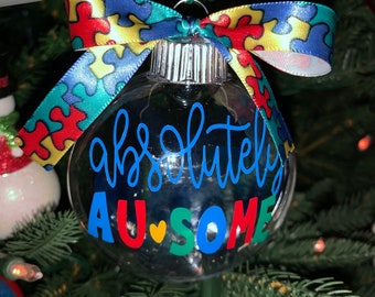 Autism Awareness Ornament - Etsy