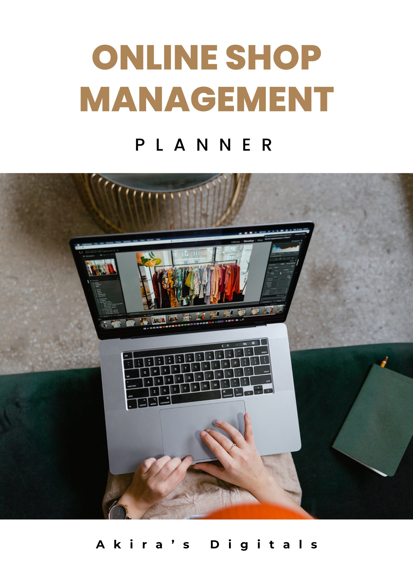 Online Shop Planner A4, Printable Digital Planner, Goodnotes Compatible ...