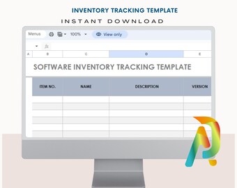Inventory Order Tracker Spreadsheet, Product Tracking Template for ...