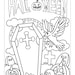 Halloween Coloring Book With Creepy Characters, Scary Coloring Pages ...