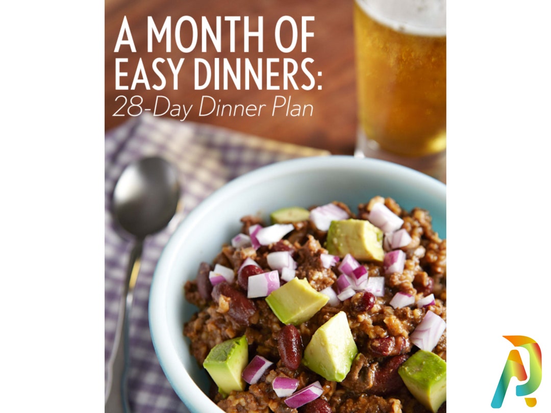 Conquer Dinnertime Chaos: the 28-day Easy Dinner Meal Plan instant ...
