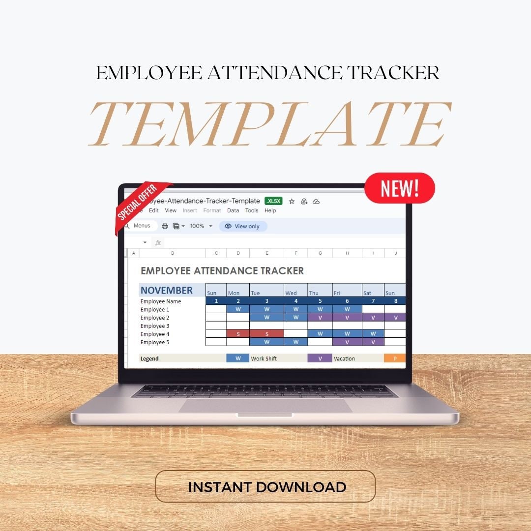 Employee Attendance Tracker Employee Tracker Excel: Team Details Hub Hr ...